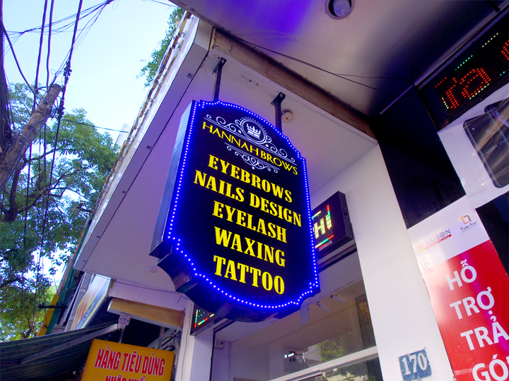 Bảng vẫy 2 mặt Hannah Brows | HYPERTECH.VN
