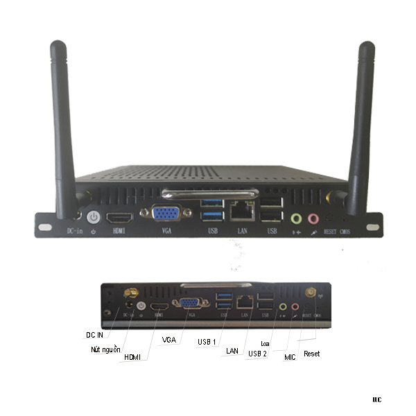 Bộ điều khiển & tích hợp OPS (Windows)