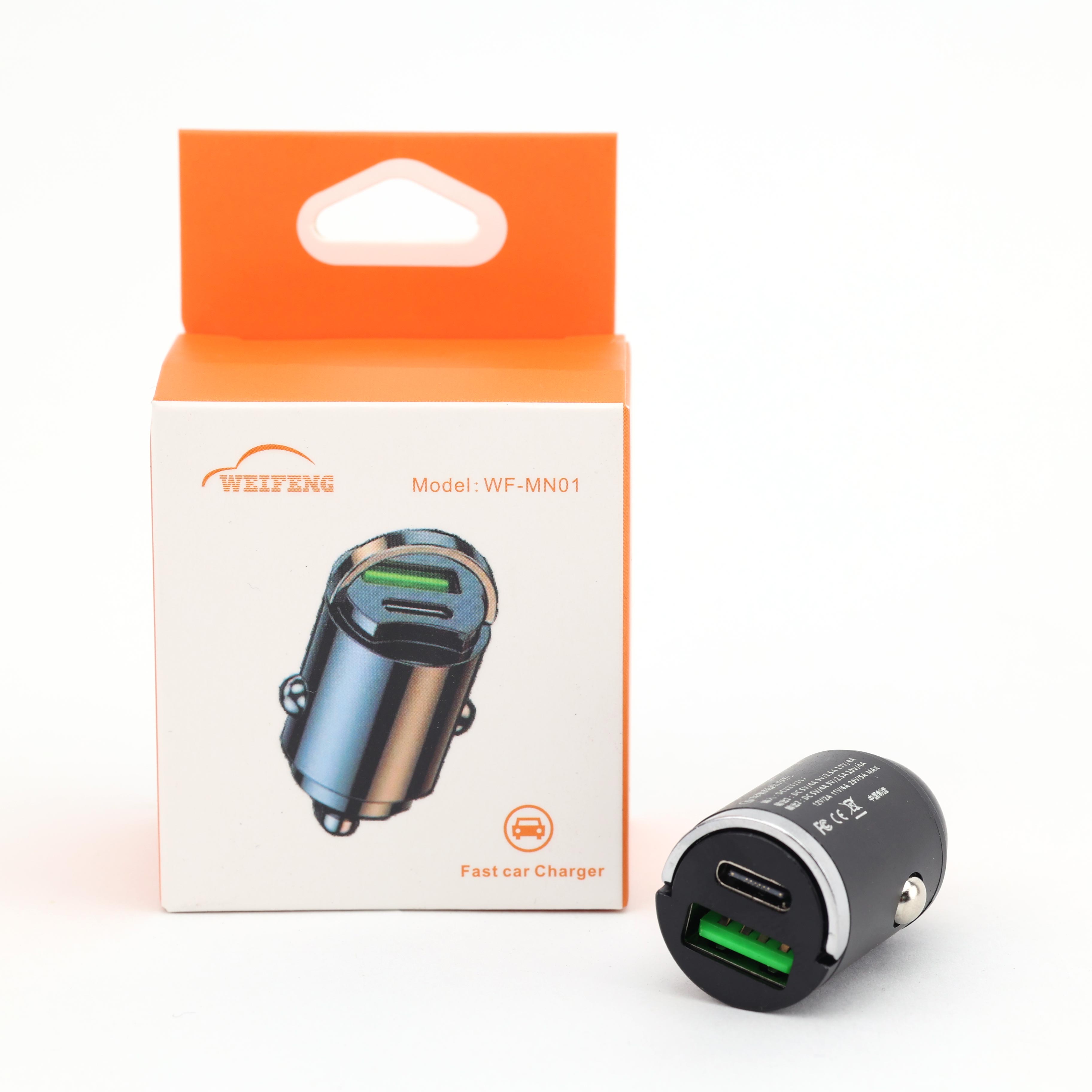 Tẩu Sạc Nhanh 100W Mini 1 Cổng USB Và 1 Cổng Type C CIND G30 100W ...