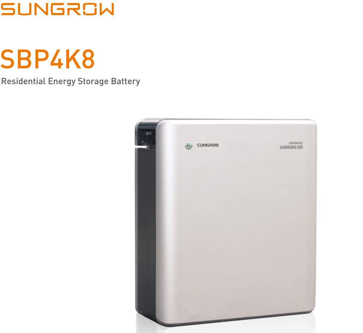 BATTERY SUNGROW 4.8KWh | solarsonglam.com