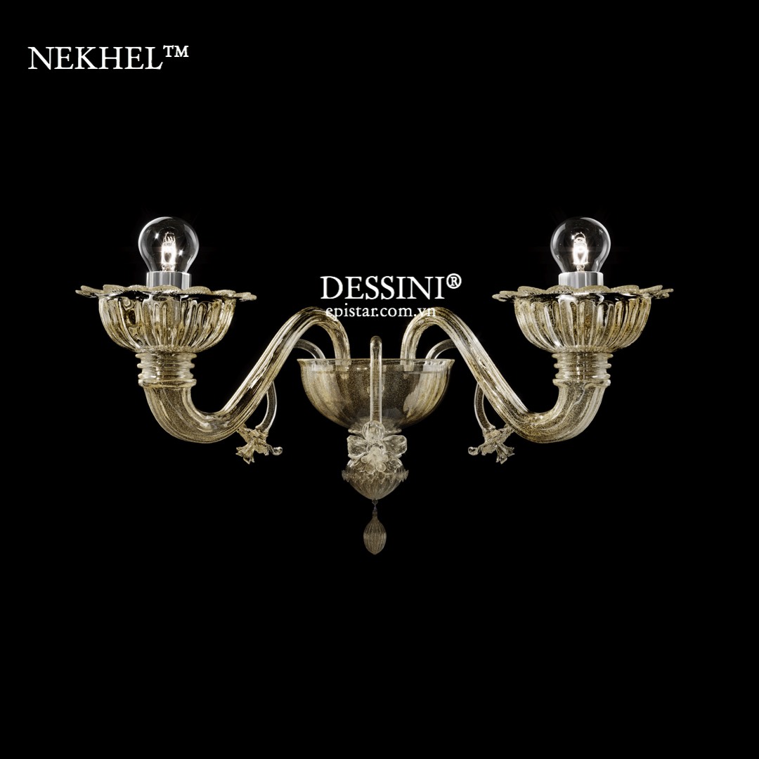 Đèn tường pha lê Ý DESSINI NEKHEL