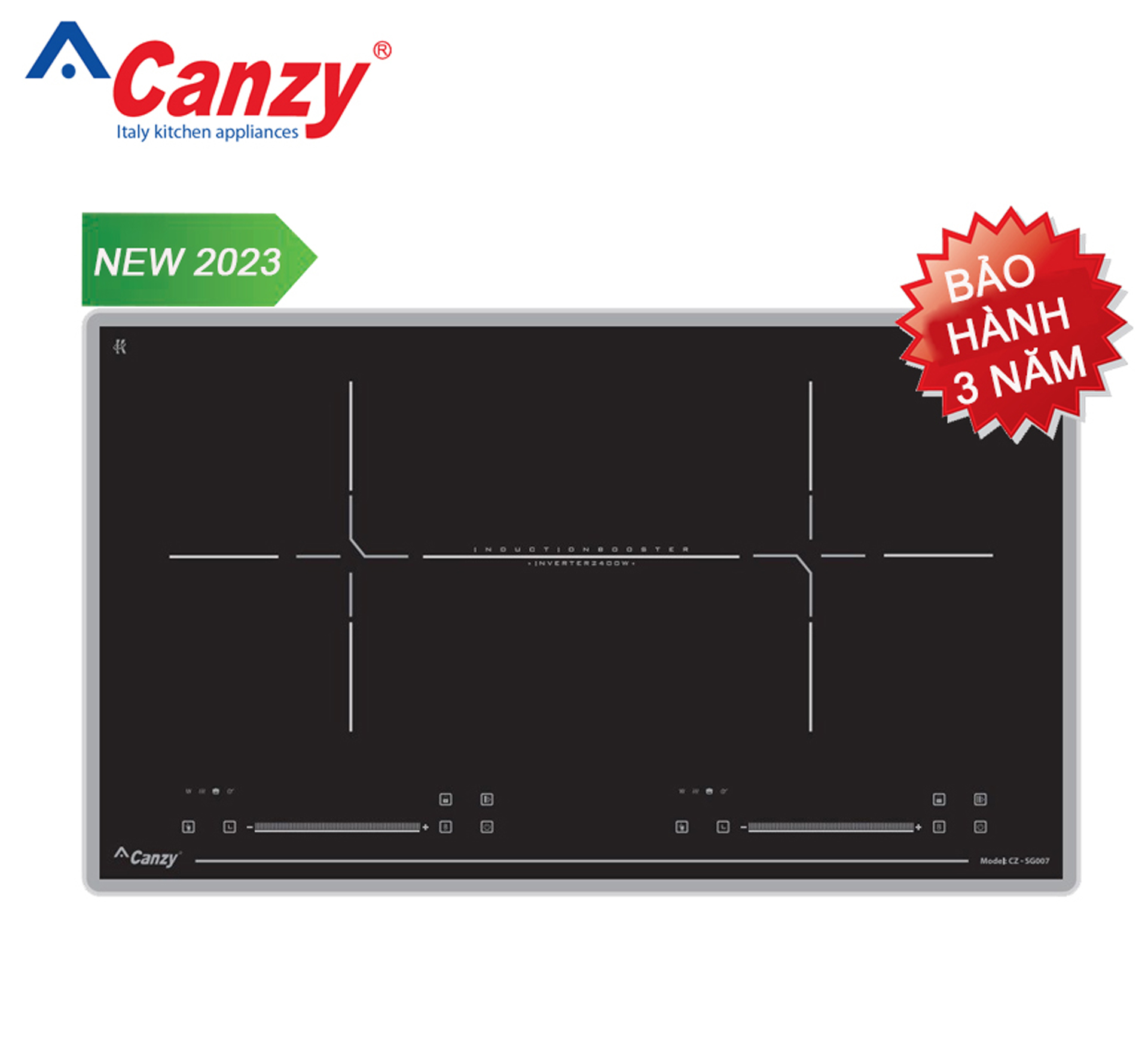 Bếp từ Canzy CZ-SG007 - Bếp từ inverter giá rẻ đáng mua nhất