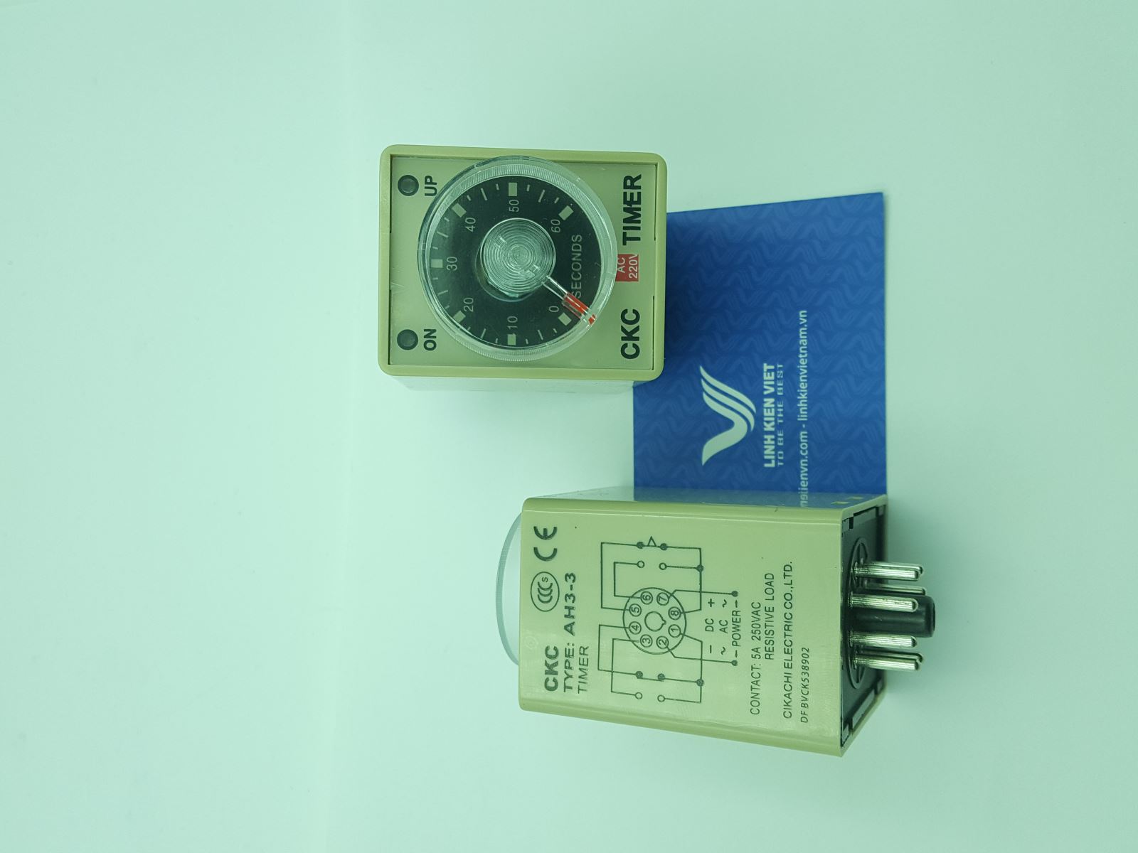 Relay thời gian CKC AH3-3 220V 60 giây/ Timer CKC AH3-3 220V - J2H17 ...