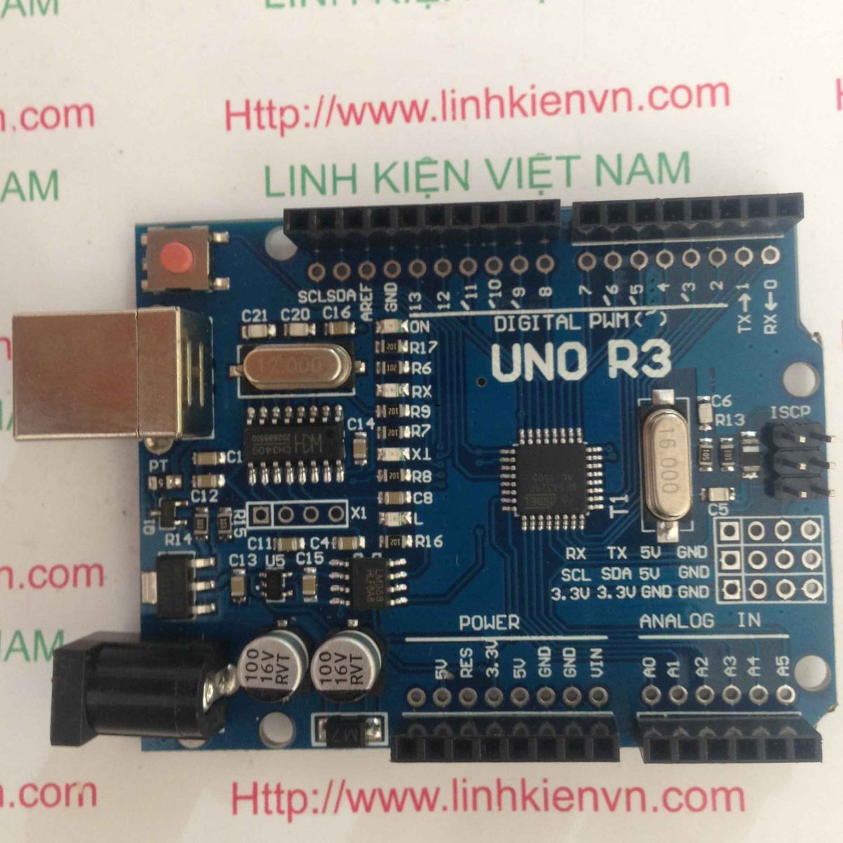 Kit ARDUINO UNO R3 - B3H7 | Linh Kiện Việt Nam