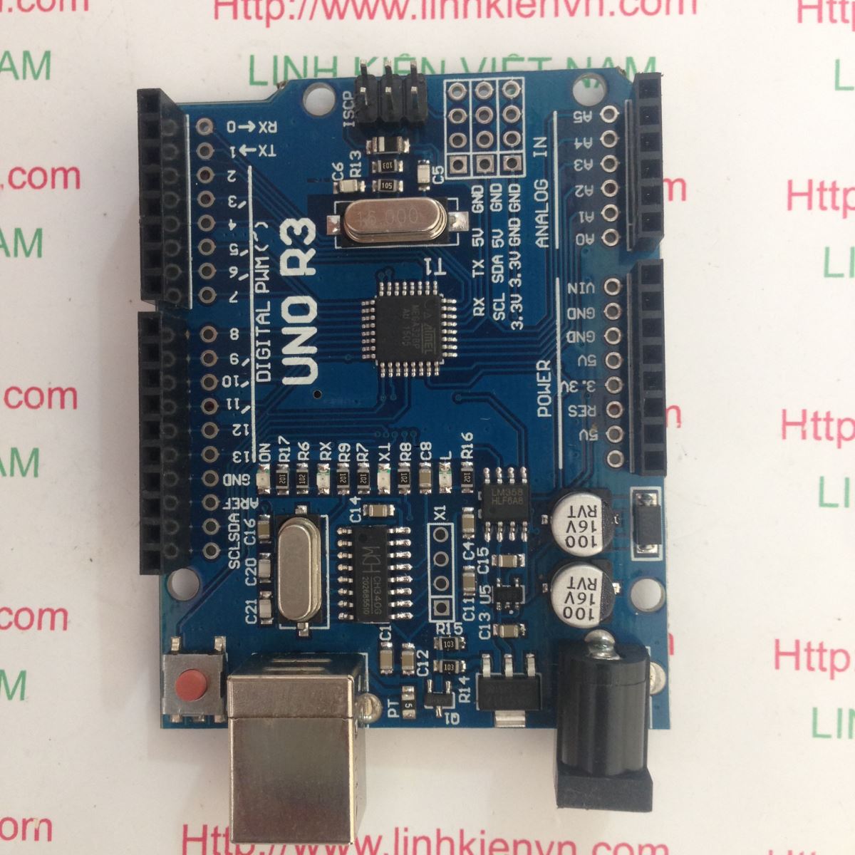 Kit ARDUINO UNO R3 - B3H7 | Linh Kiện Việt Nam