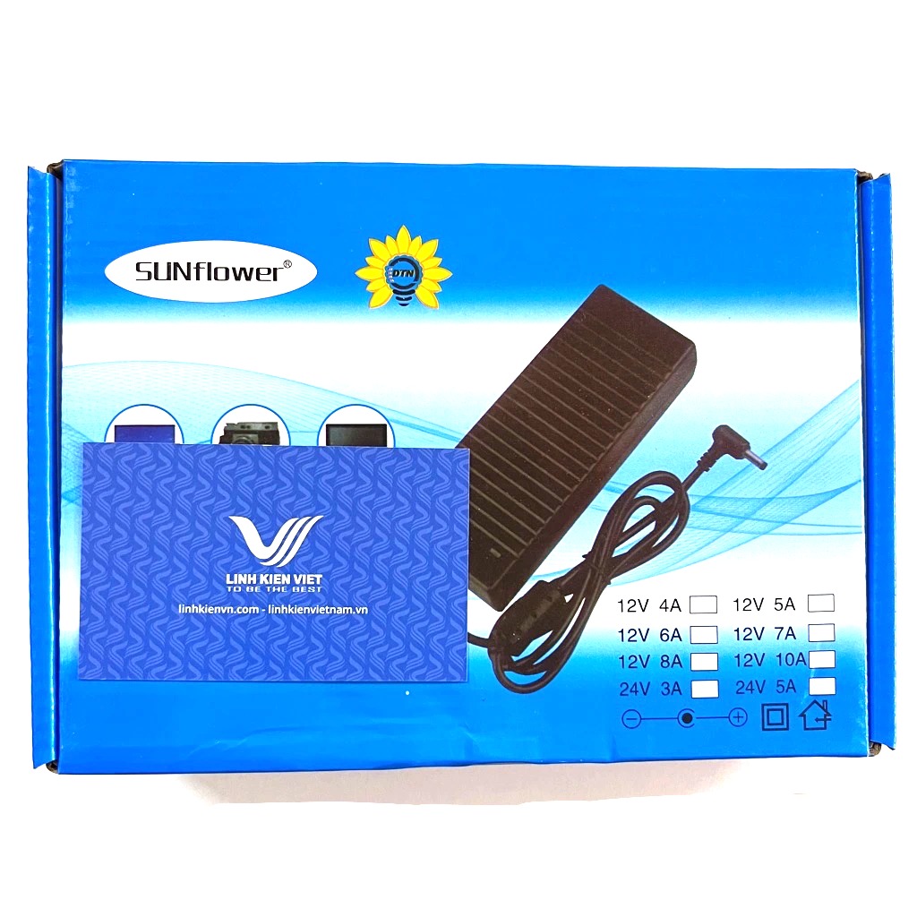 Nguồn adapter 24V 8A chuẩn giắc 5.5-2.1mm / (đủ công suất) | Công ty cổ ...
