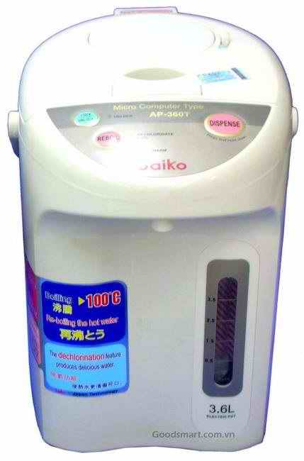Bình thủy điện Saiko AP-360T Điện gia dụng Tuấn Hương