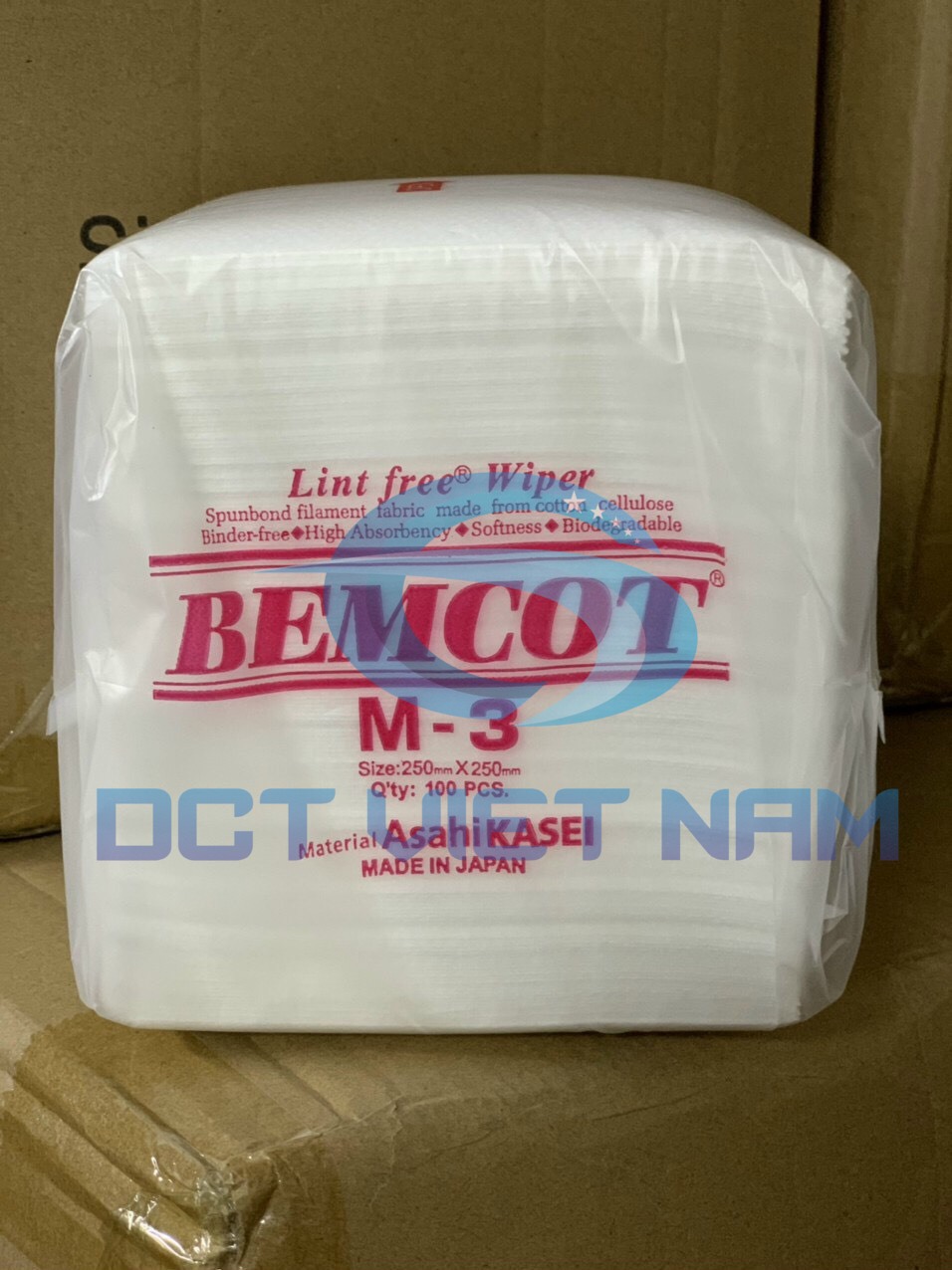 Giấy Lau Phòng Sạch Bemcot M-3 Công ty TNHH Công Nghiệp Phòng Sạch DCT ...