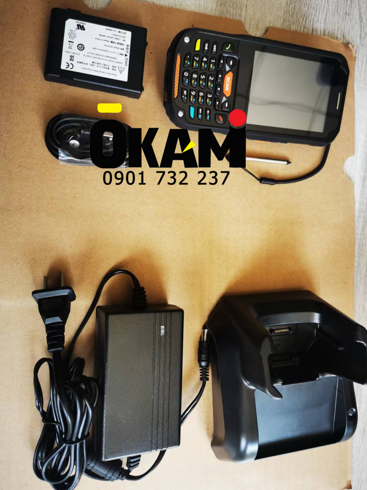 Máy đọc mã vạch Point mobile PM60 win CE6.0