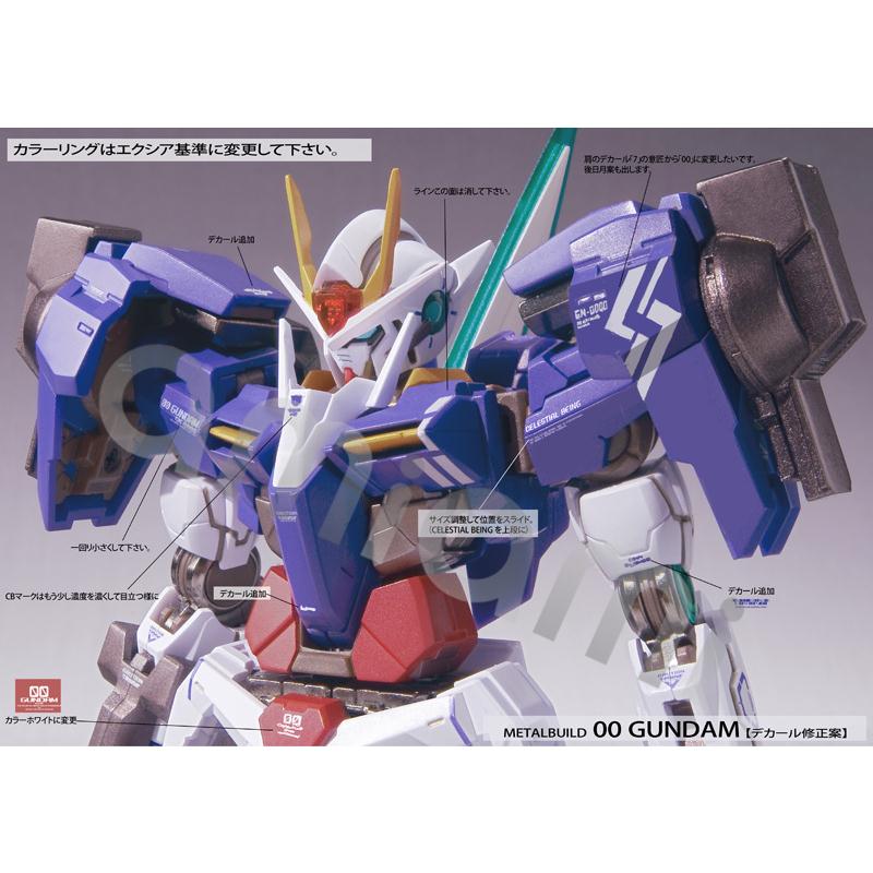 Metal Build 00 Raiser [Special Marking Ver.] - Very Limited Gundam