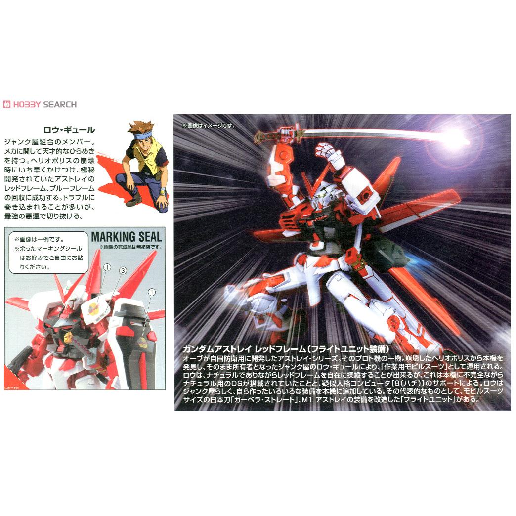Astray Red Frame (Flight Unit) (HG) Gundam