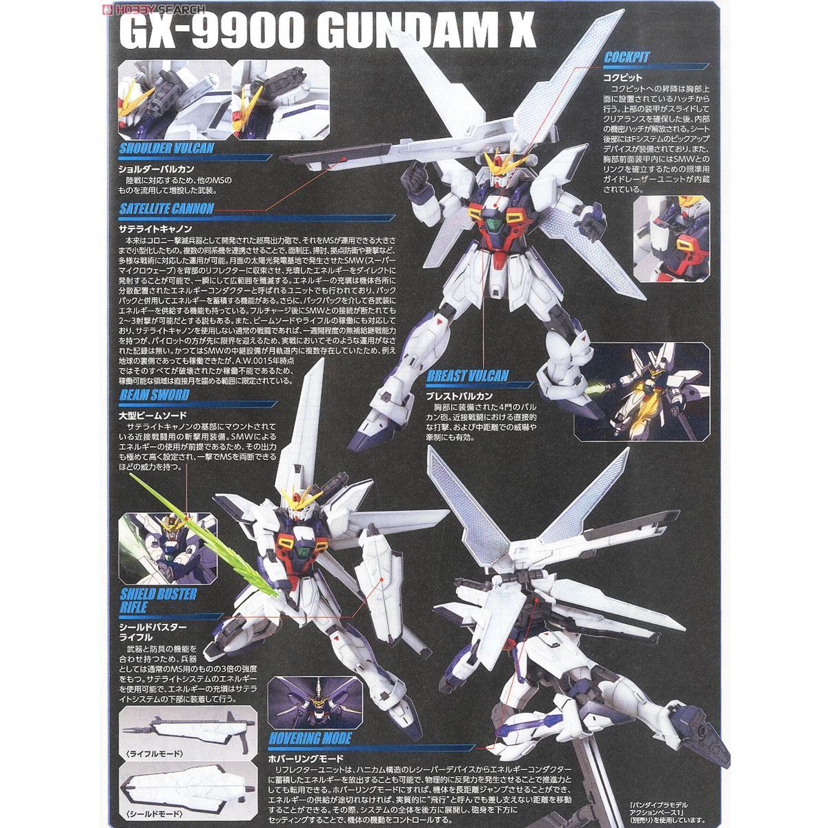 GX-9900 Gundam X (MG)
