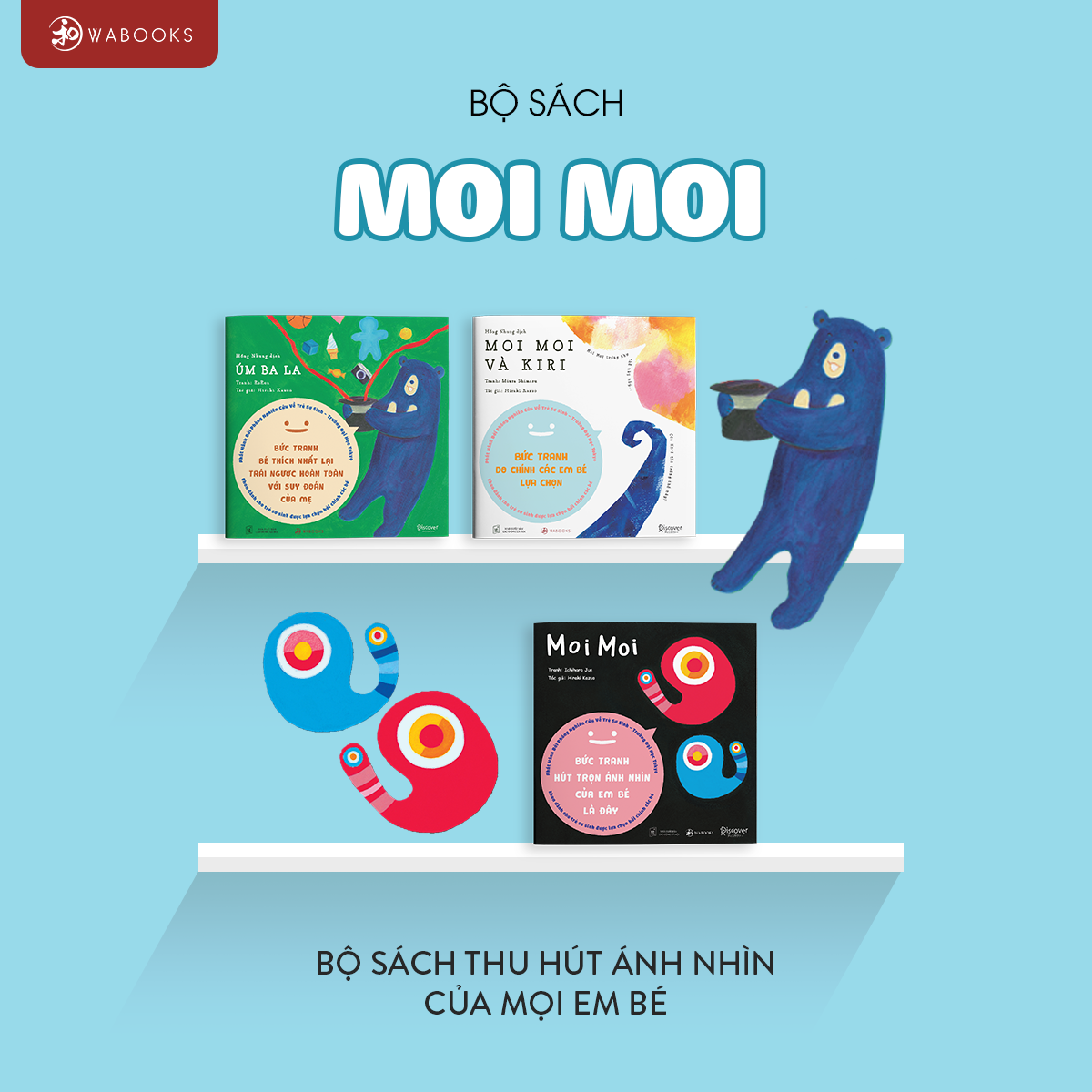 Combo sách 9 cuốn - Moimoi, Buồn ngủ, Cảm ơn con | WABOOKS - CHUYÊN GIA ...