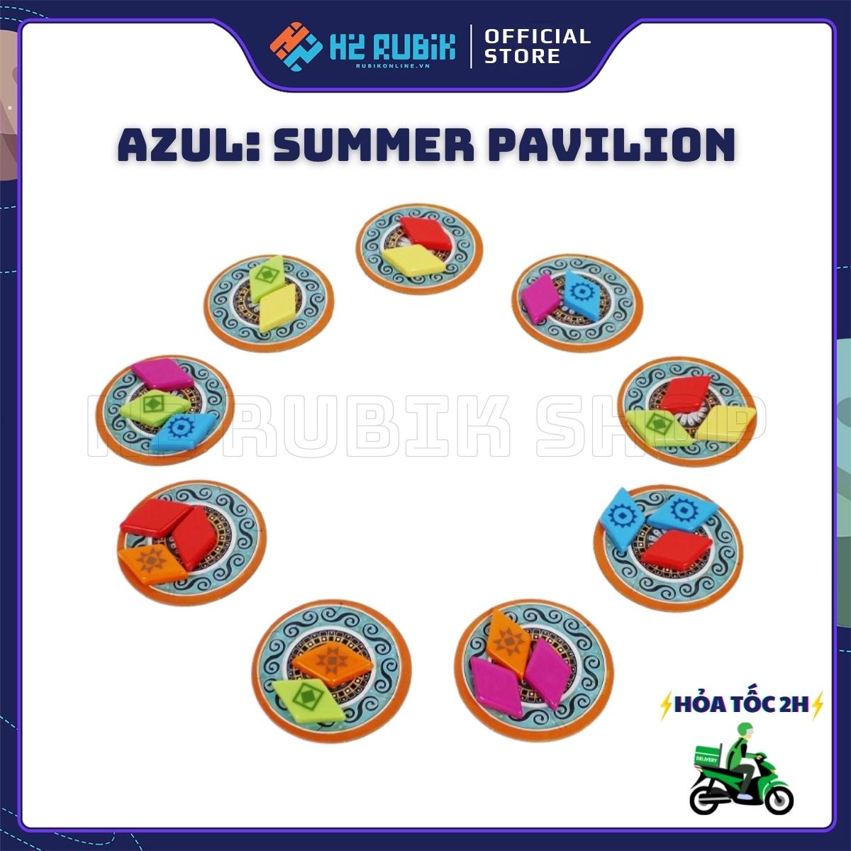 Azul: Summer Pavilion Board Game Chiến Thuật Hộp Cứng Bản Đẹp (Tiếng ...