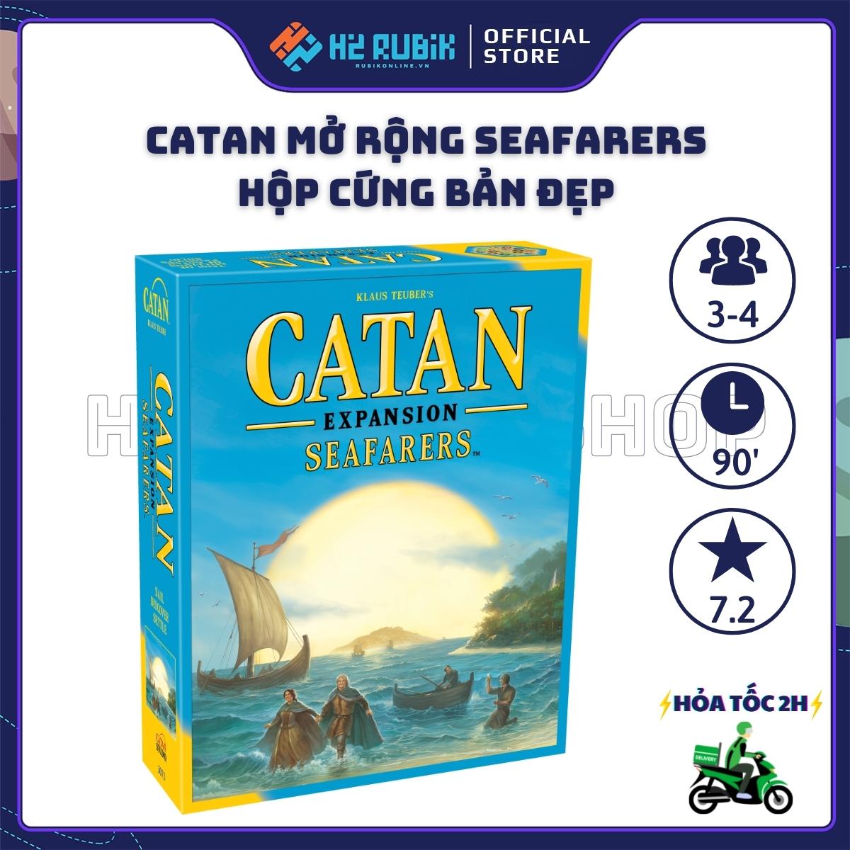 Catan: Seafarers Board Game Định Cư Ở Catan Mở Rộng Biển (Tiếng Anh US) H2 Rubik Shop