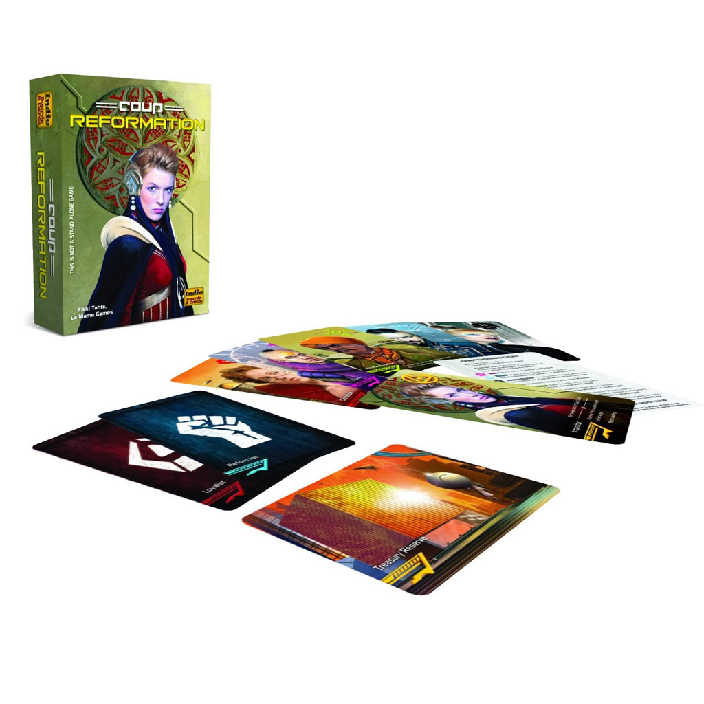 Coup: Reformation Trò Chơi Vương Quyền boardgame bản mở rộng H2 Rubik Shop