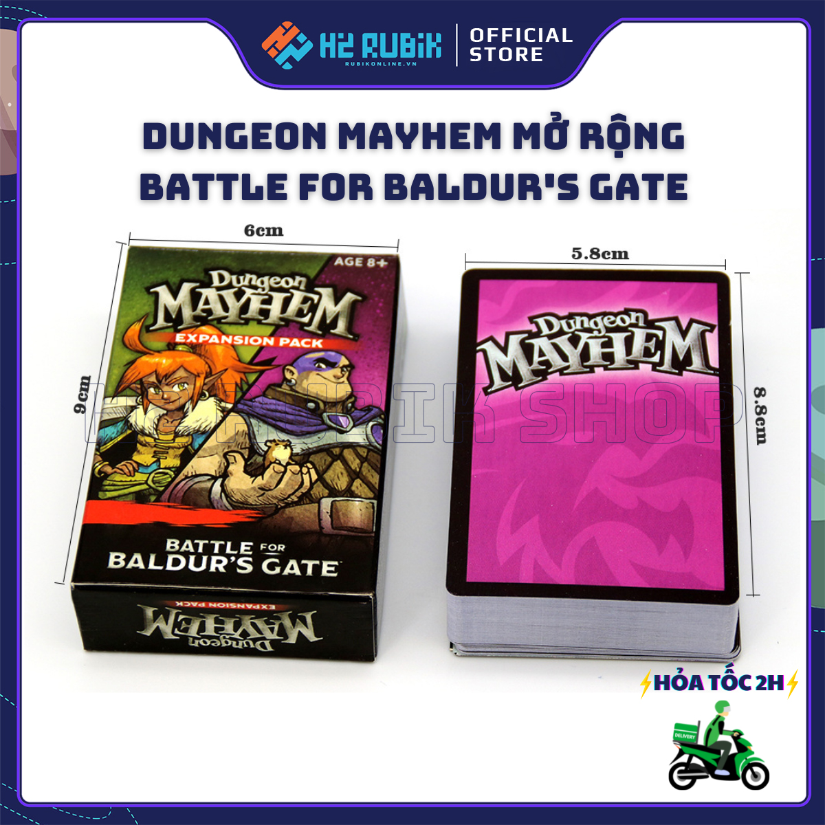 Dungeon Mayhem Battle for Baldur's Gate Bản Mở Rộng Cao Cấp (Tiếng Anh ...