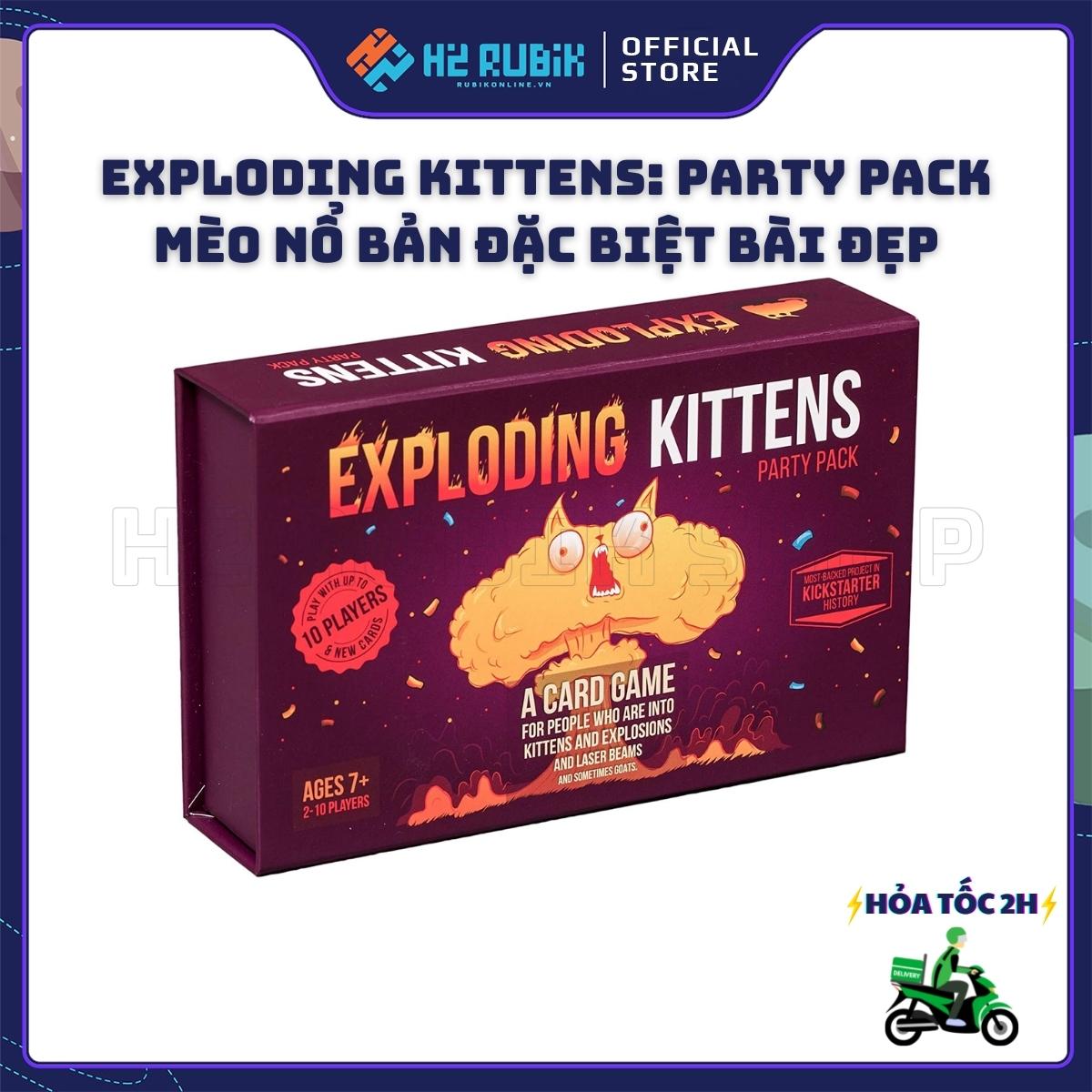 Exploding Kittens: Party Pack Board Game Mèo Nổ Bản Đặc Biệt Bài Đẹp ...
