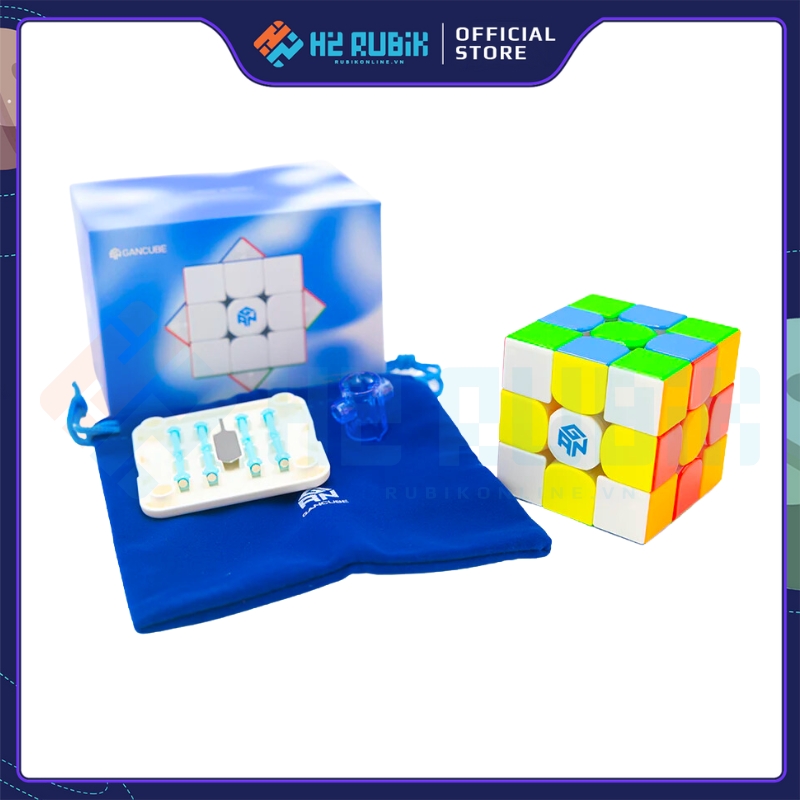GAN 14 Maglev UV - Frosted Rubik 3x3 Tốt Nhất Thế Giới H2 Rubik Shop