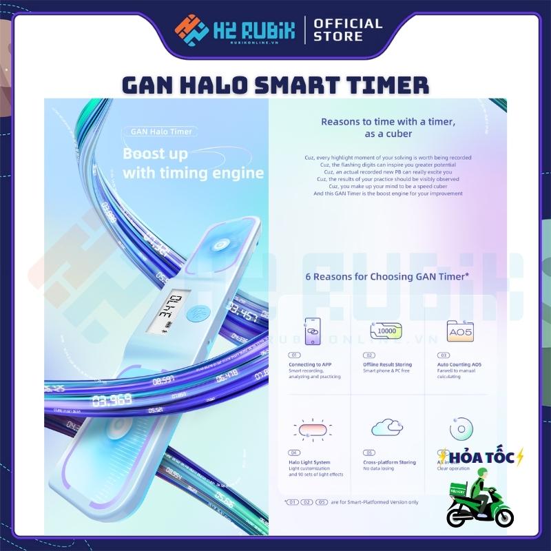 GAN Halo Timer Đồng hồ bấm giờ GAN thông minh H2 Rubik Shop
