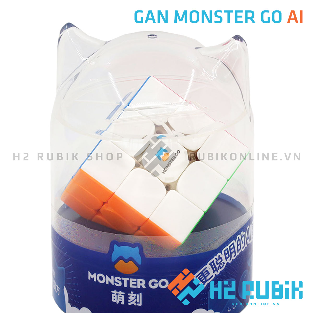 GAN Monster Go 3x3 AI Rubik thông minh H2 Rubik Shop