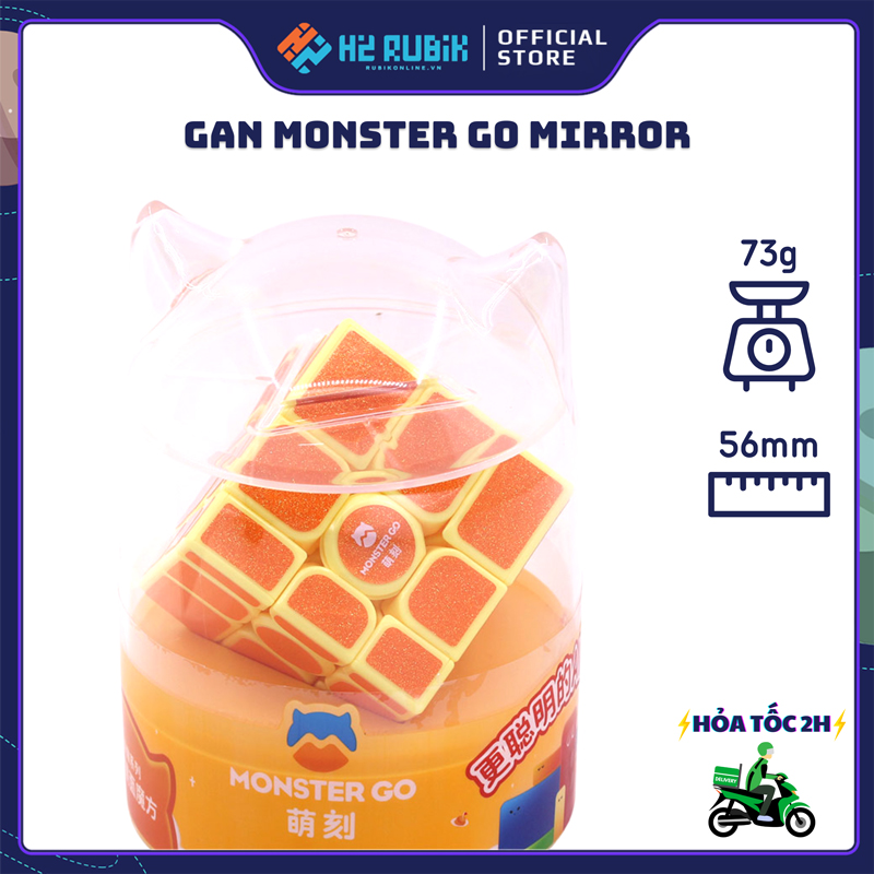 GAN Monster Go Mirror Rubik gương xịn giá rẻ H2 Rubik Shop