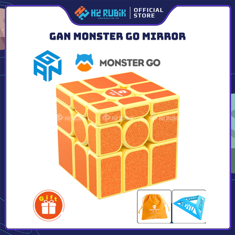 GAN Monster Go Mirror Rubik gương xịn giá rẻ H2 Rubik Shop