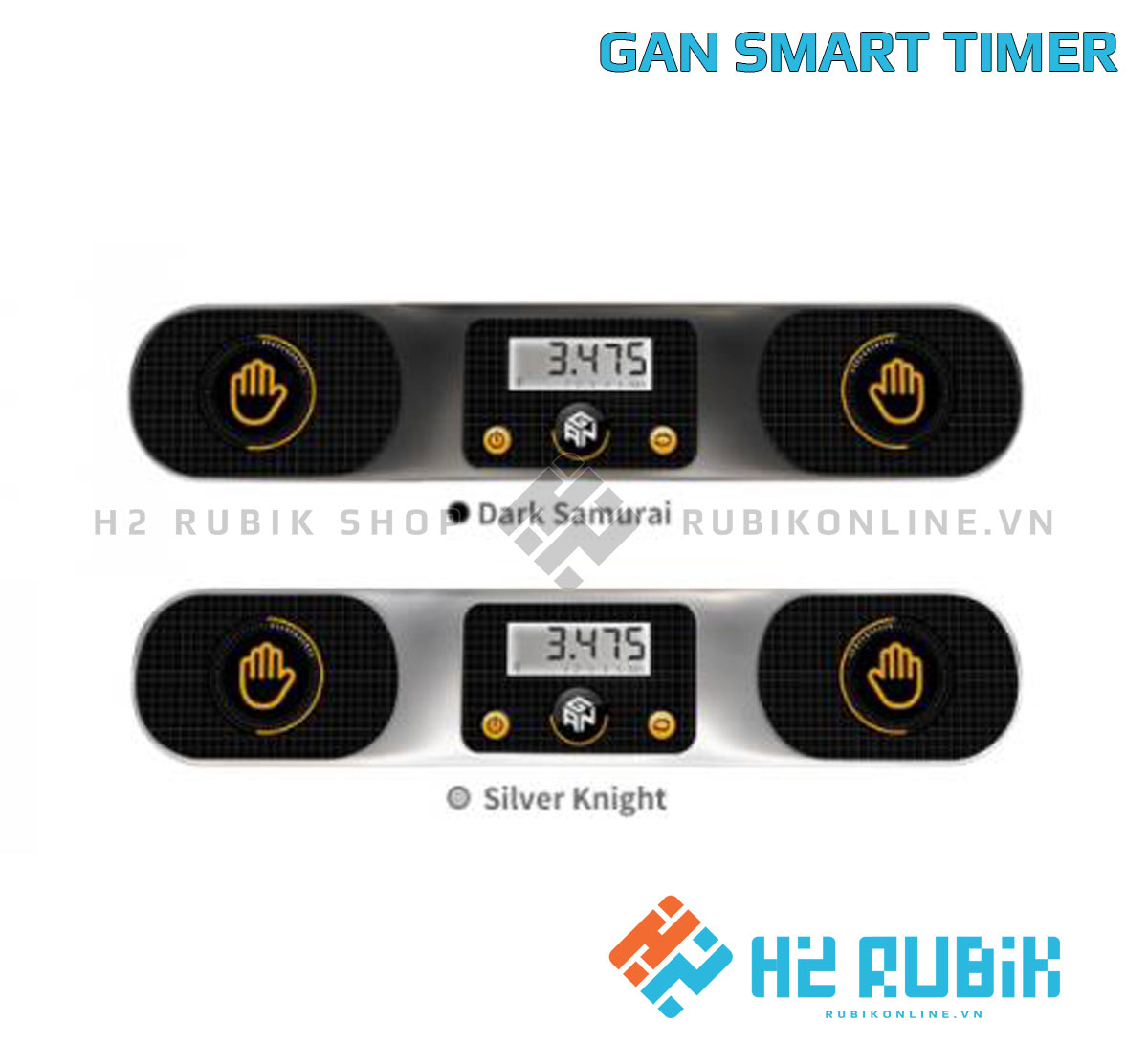 GAN Smart Timer Bluetooth - Đồng hồ bấm giờ hãng GAN H2 Rubik Shop