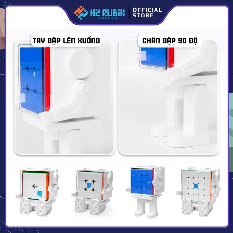 MoYu Robot Display Box Hộp trưng bày Rubik hình Rô Bốt H2 Rubik Shop
