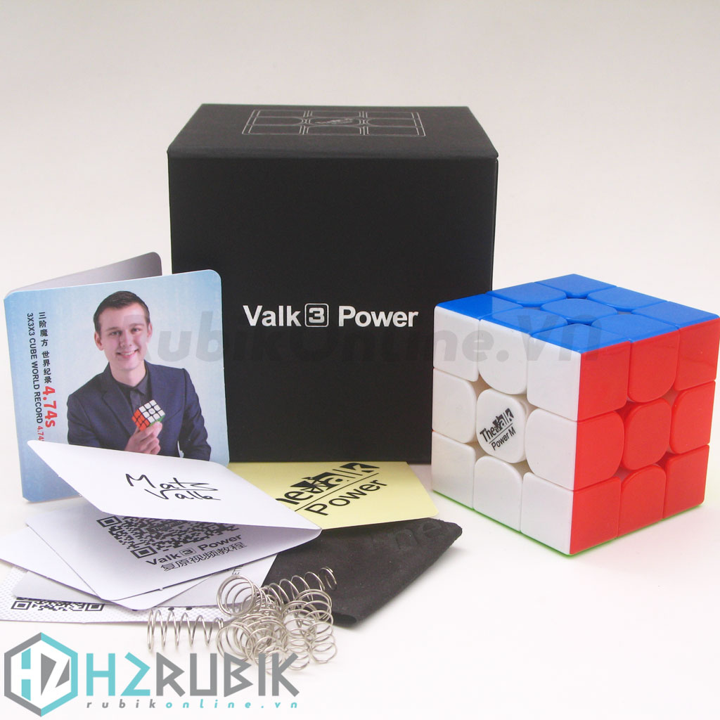 QiYi MoFangGe Valk3 Power M Stickerless (Nam châm) | Rubik Online VN H2 ...