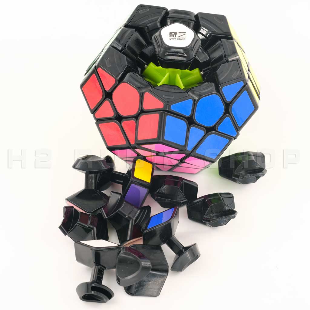 QiYi QiHeng W Megaminx Black New 2024 H2 Rubik Shop