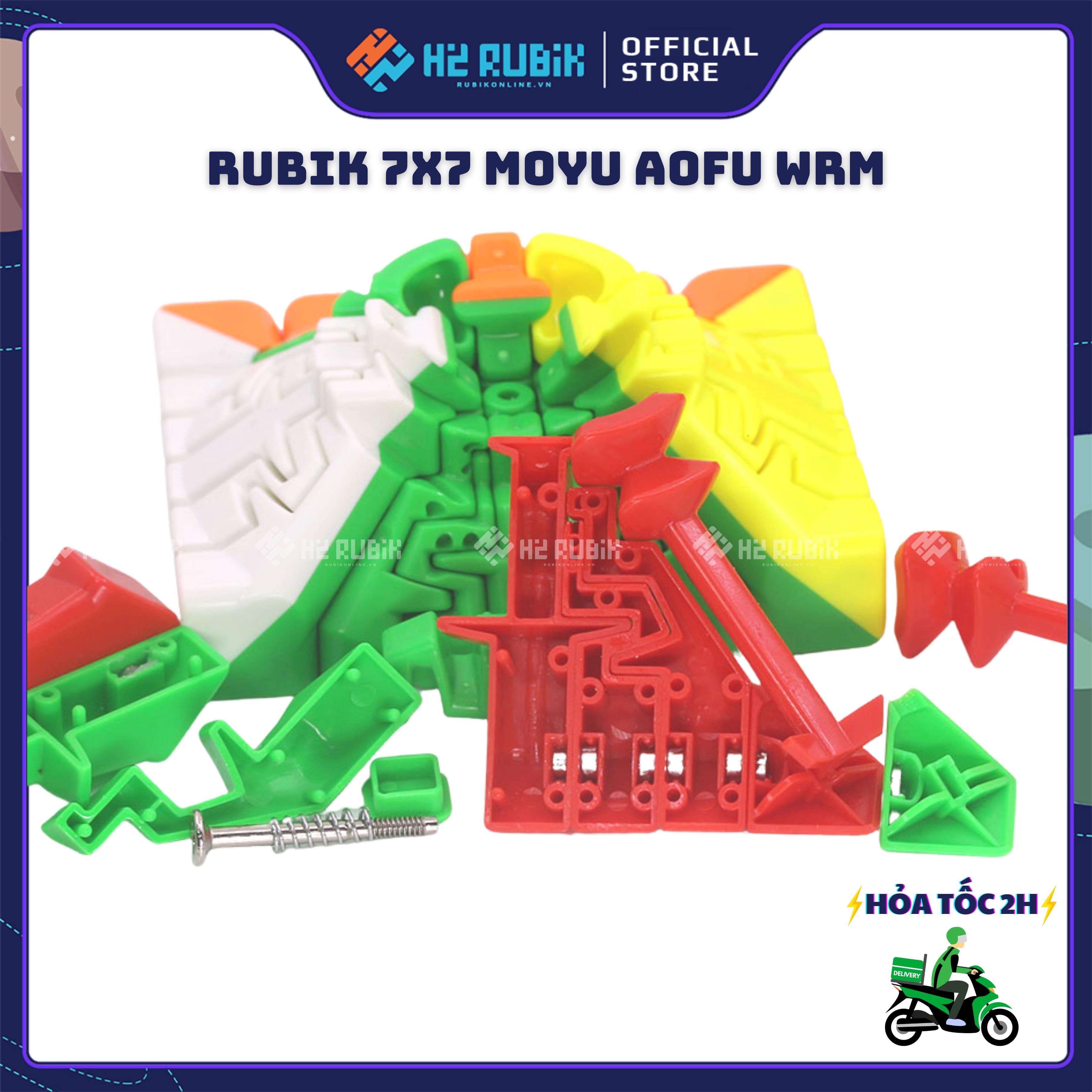 Rubik 7x7 AoFu WRM Có nam châm sẵn cao cấp nhất 2022 H2 Rubik Shop