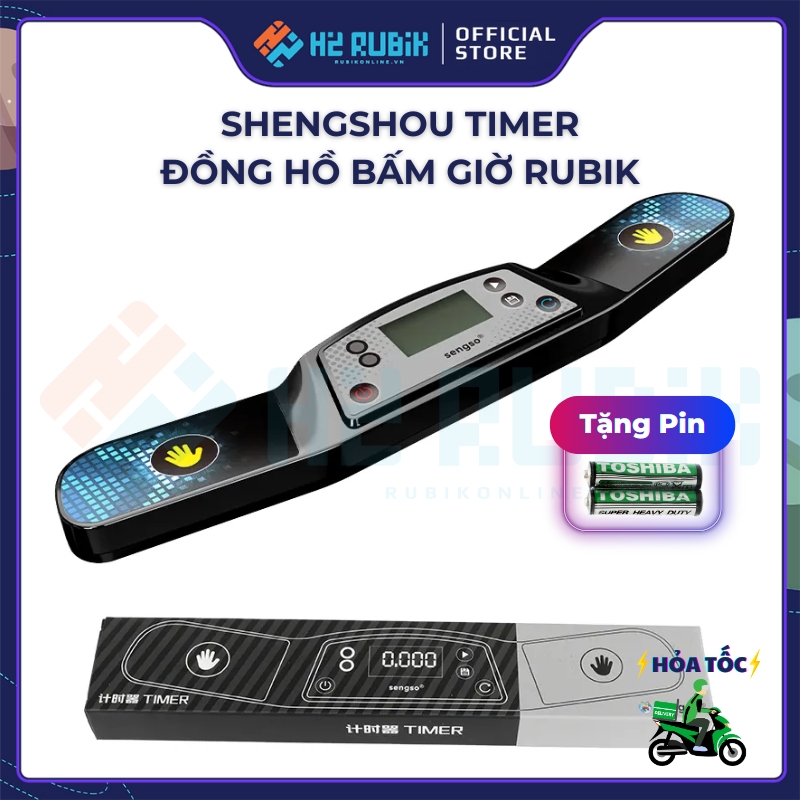 ShengShou Timer (Sengso Timer) Đồng hồ bấm giờ Rubik H2 Rubik Shop