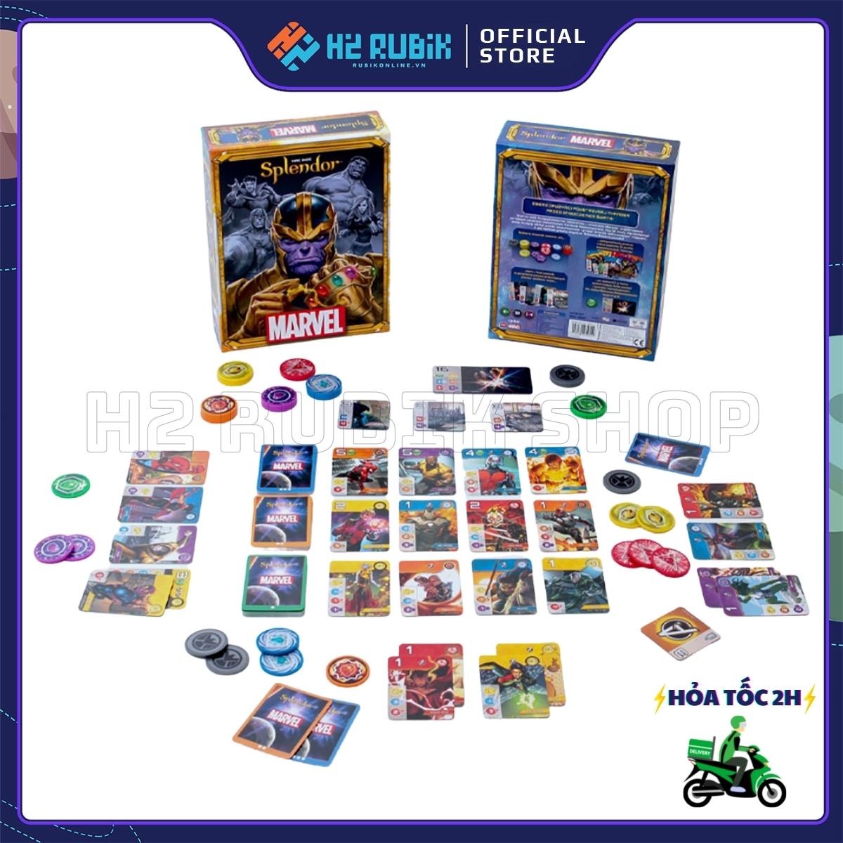 Splendor: Marvel Board Game Thu Thập Đá Quý Phiên Bản Avenger Hộp Cứng ...