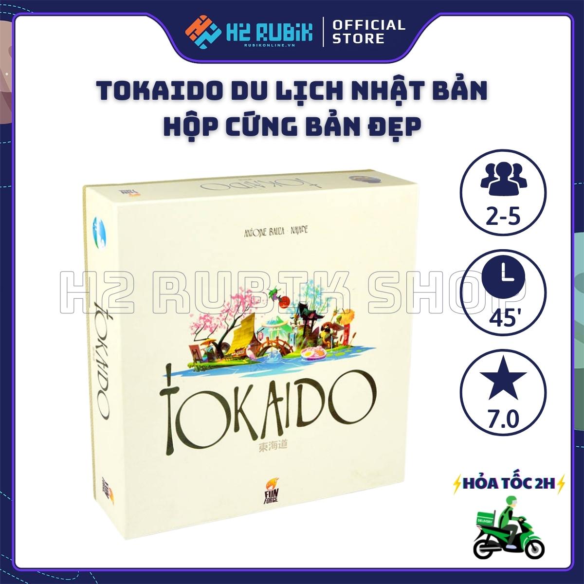 Tokaido Board Game Du Lịch Nhật Bản Hộp Cứng Bản Đẹp H2 Rubik Shop