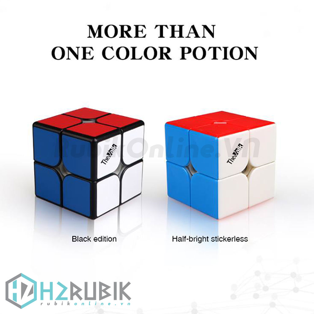 QiYi Valk2 Magnetic Stickerless (có nam châm) - Rubik 2x2 H2 Rubik Shop