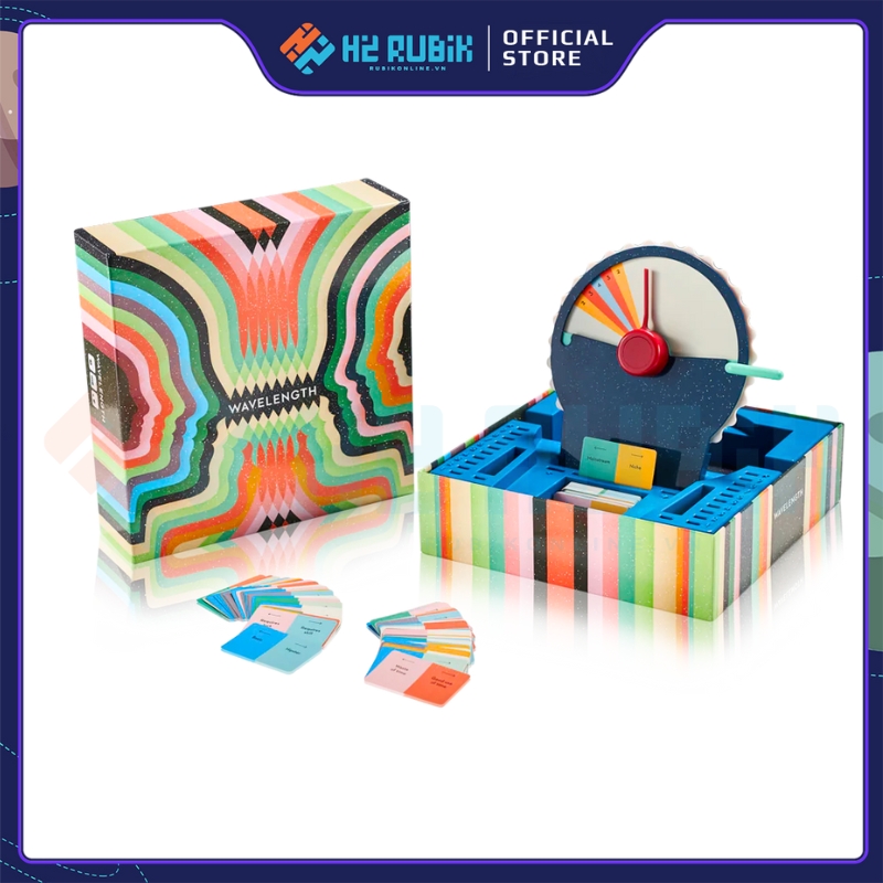 Wavelength Board Game Bước Sóng Tiếng Anh US bản đẹp H2 Rubik Shop