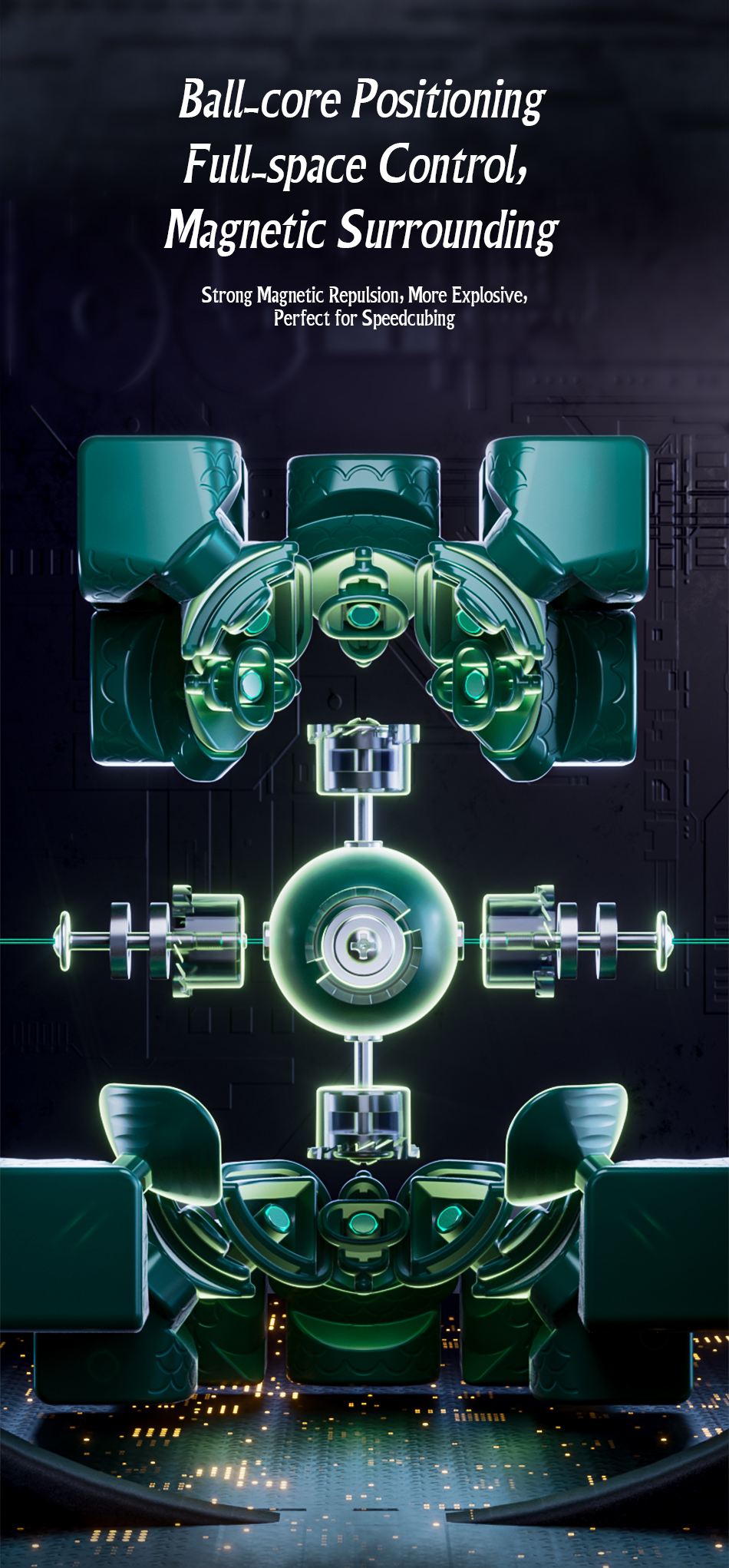 MoYu Weilong WRM V9 Rubik 3x3 có nam châm sẵn H2 Rubik Shop