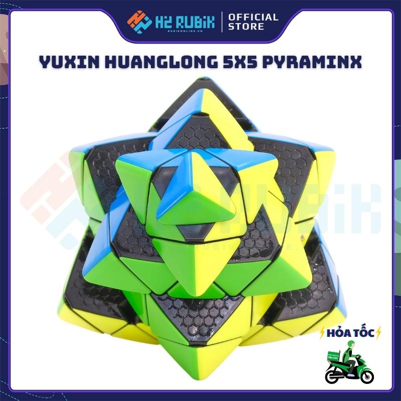 YuXin Huanglong 5x5 Pyraminx Rubik tam giác 5 tầng H2 Rubik Shop