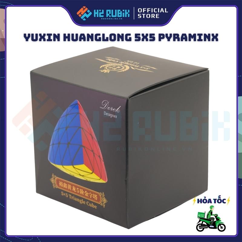 YuXin Huanglong 5x5 Pyraminx Rubik tam giác 5 tầng H2 Rubik Shop