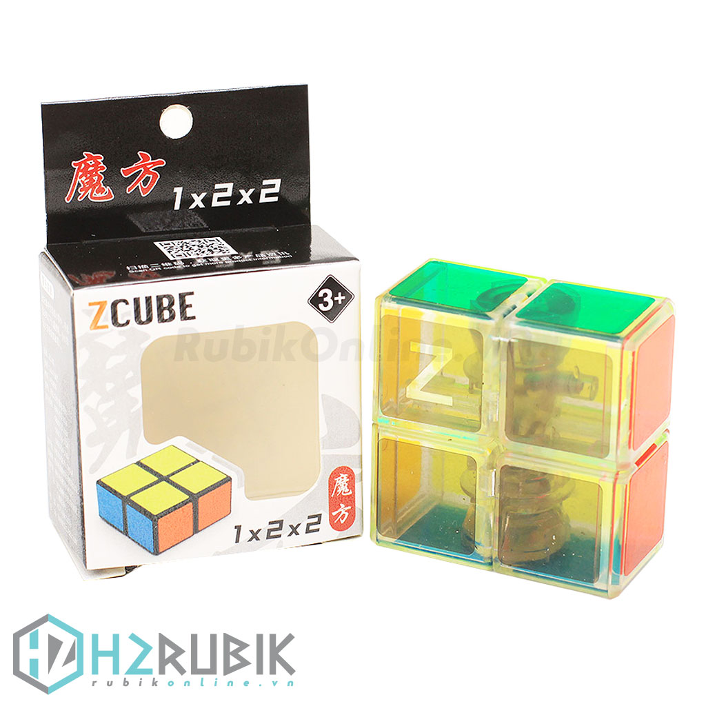 Z 1x2x2 Cube (trong suốt) | H2 Rubik - RubikOnline.VN H2 Rubik Shop