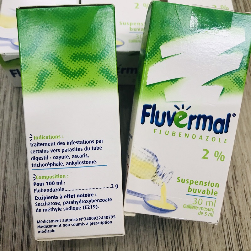 THUỐC TẨY GIUN FLUVERMAL 2% HÀNG NỘI ĐỊA PHÁP | Hàng Xách Tay Giá Tốt ...