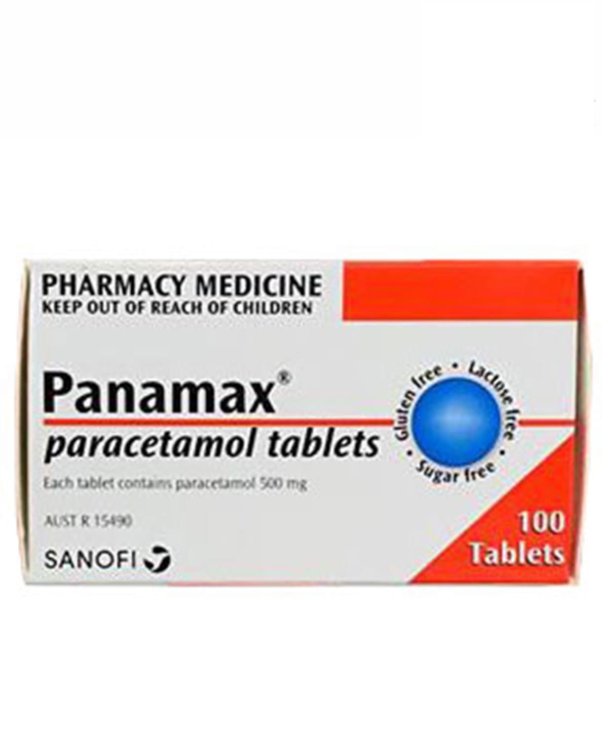 PANAMAX PARACETAMOL 500MG-SANOFI - 100V | Hàng Xách Tay Giá Tốt HeaStore