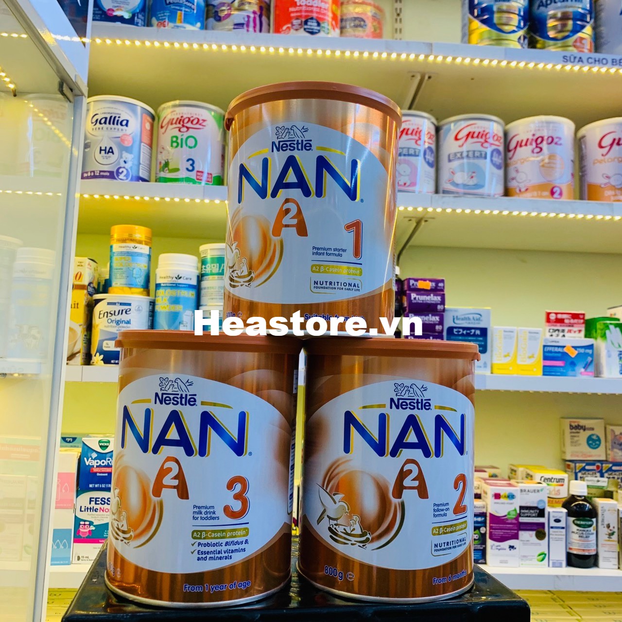 SỮA NESTLE NAN A2 SỐ 2 - 800G | Hàng Xách Tay Giá Tốt HeaStore