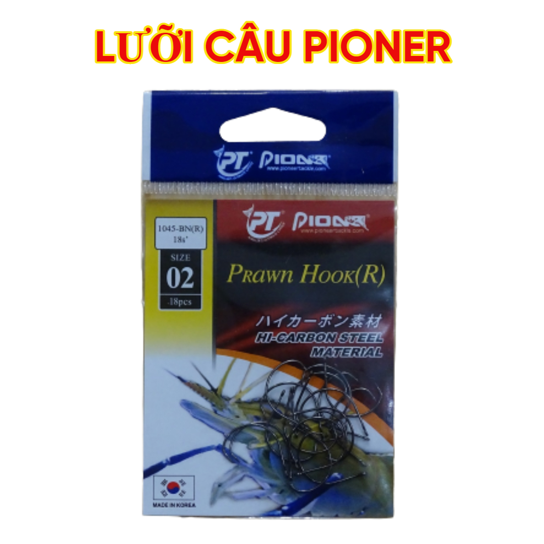 Lưỡi câu Pioner Prawn Hook