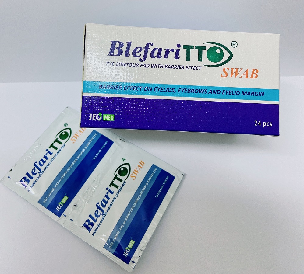 Blefari TTO Swab - khăn swab rửa mắt chuyên dụng Công Ty CPTM Q&V Việt Nam