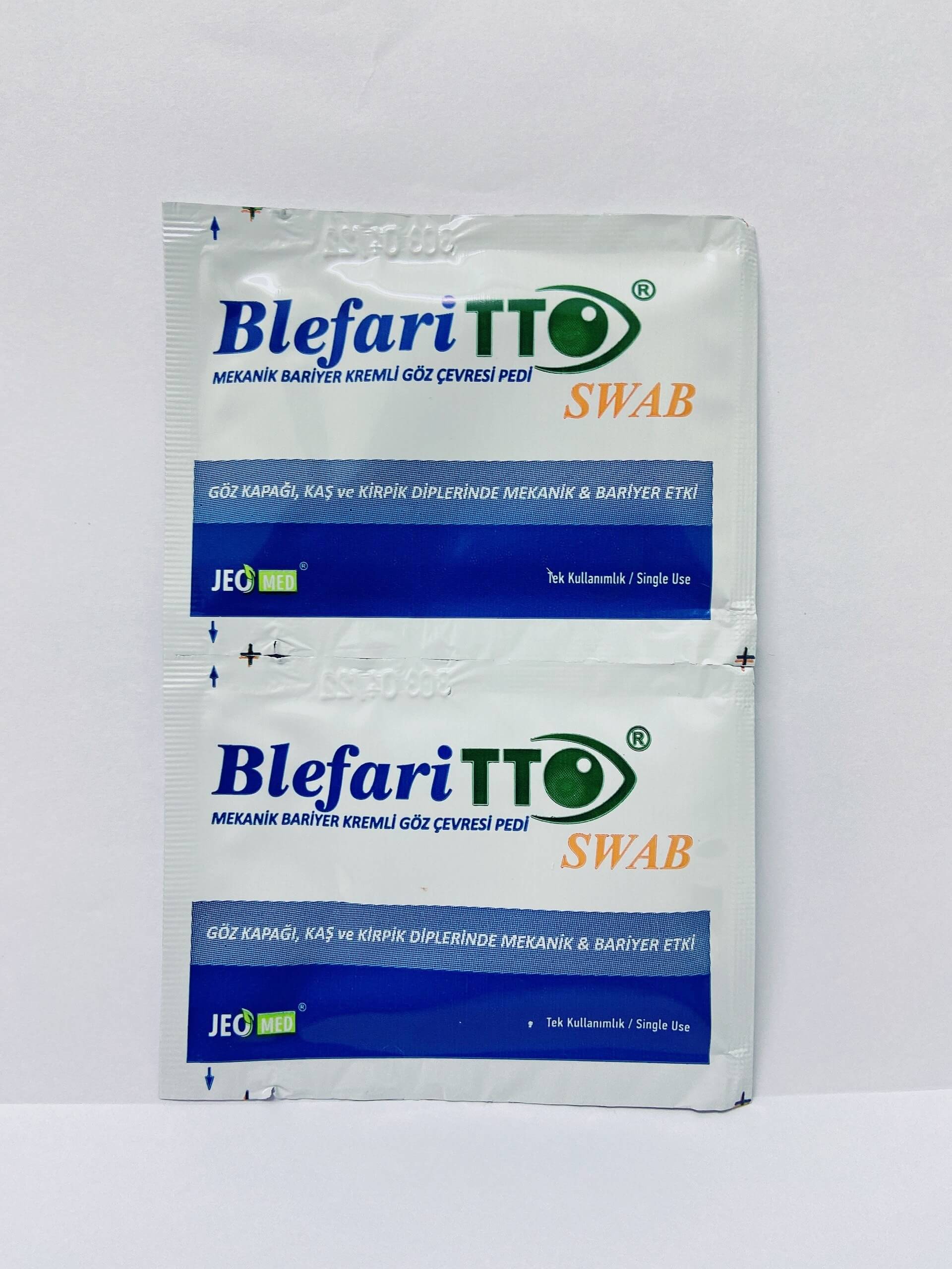 Blefari TTO Swab - khăn swab rửa mắt chuyên dụng Công Ty CPTM Q&V Việt Nam