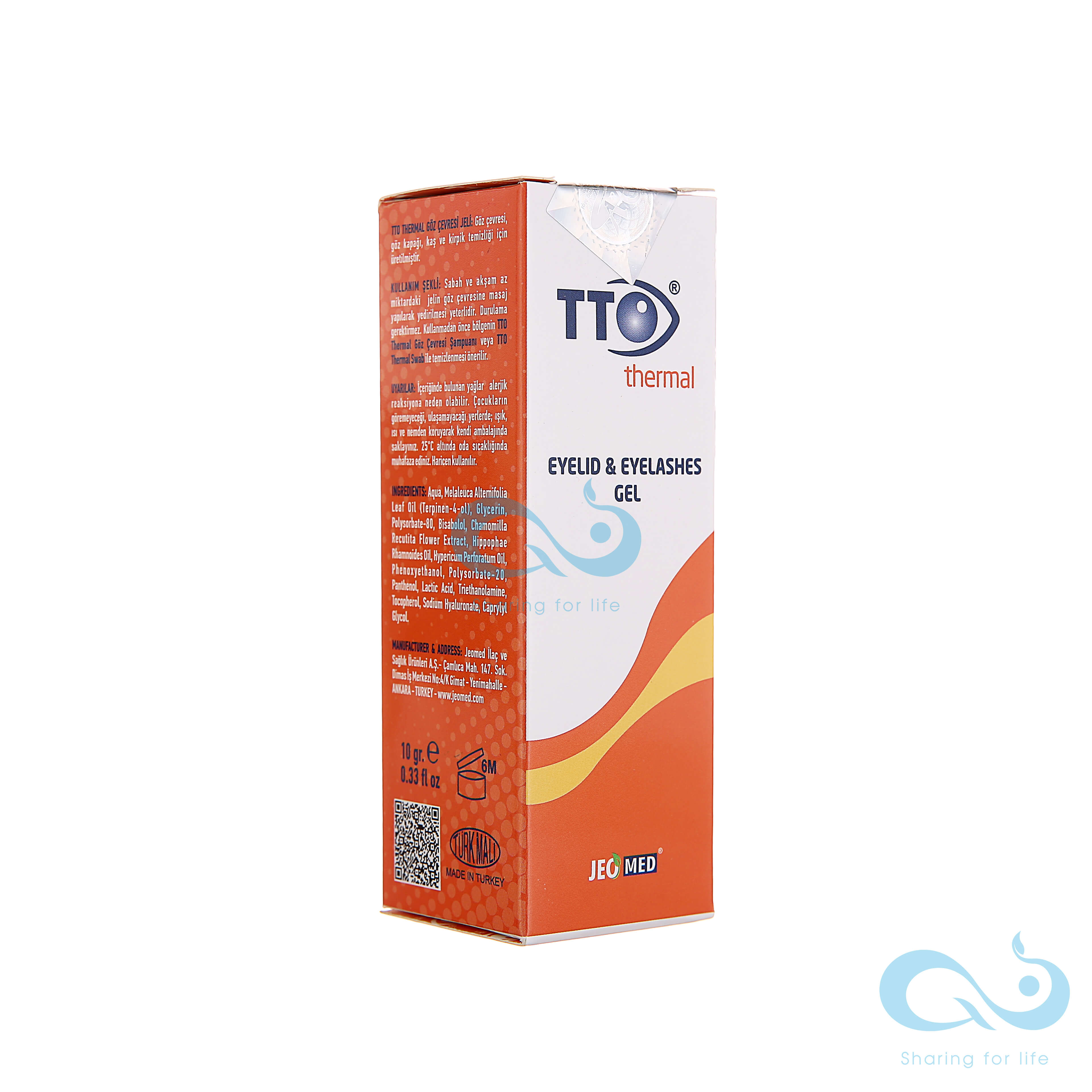 TTO Thermal Gel - Phòng ngừa viêm bờ mi mắt, dưỡng mắt Công Ty CPTM Q&V ...