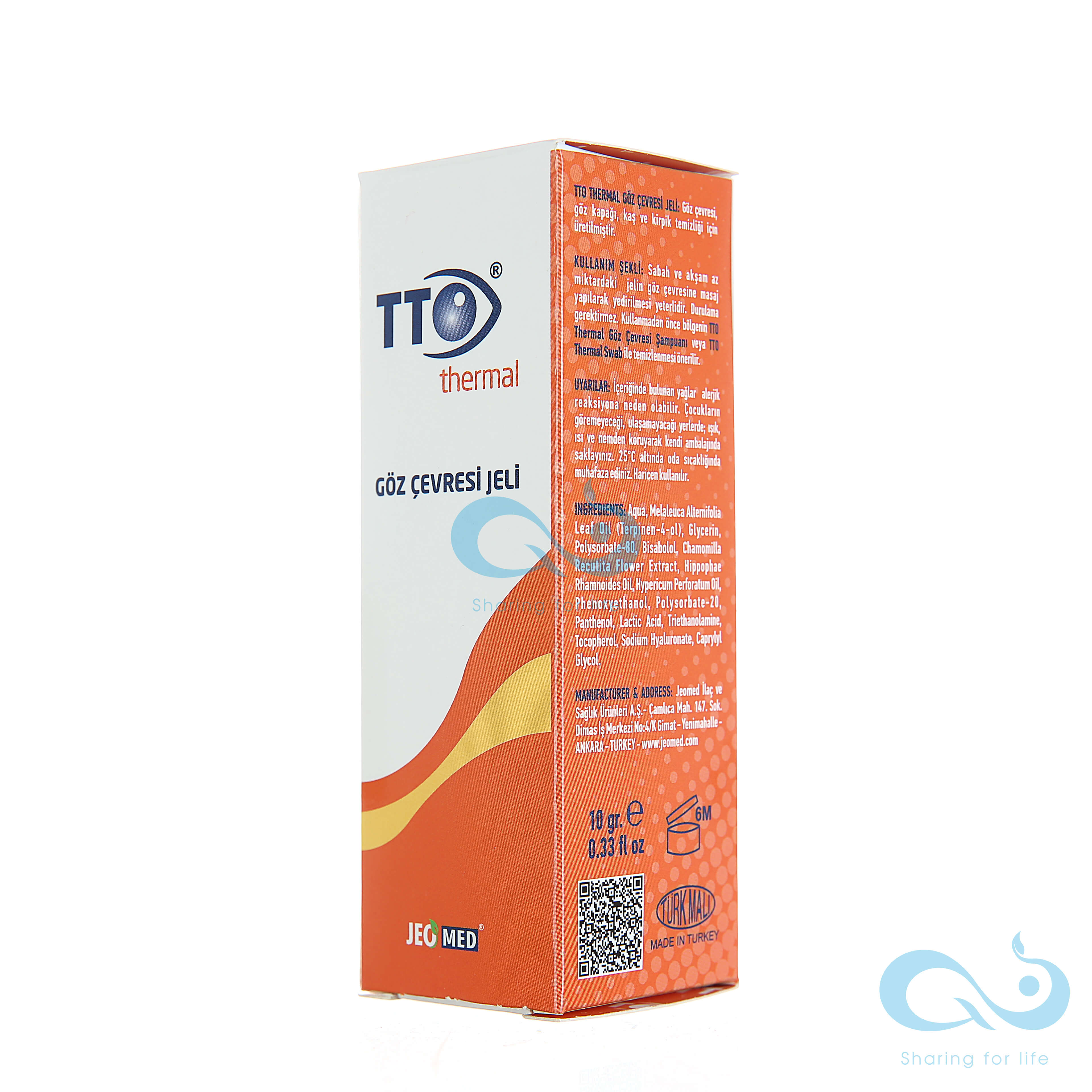 TTO Thermal Gel - Phòng ngừa viêm bờ mi mắt, dưỡng mắt Công Ty CPTM Q&V ...