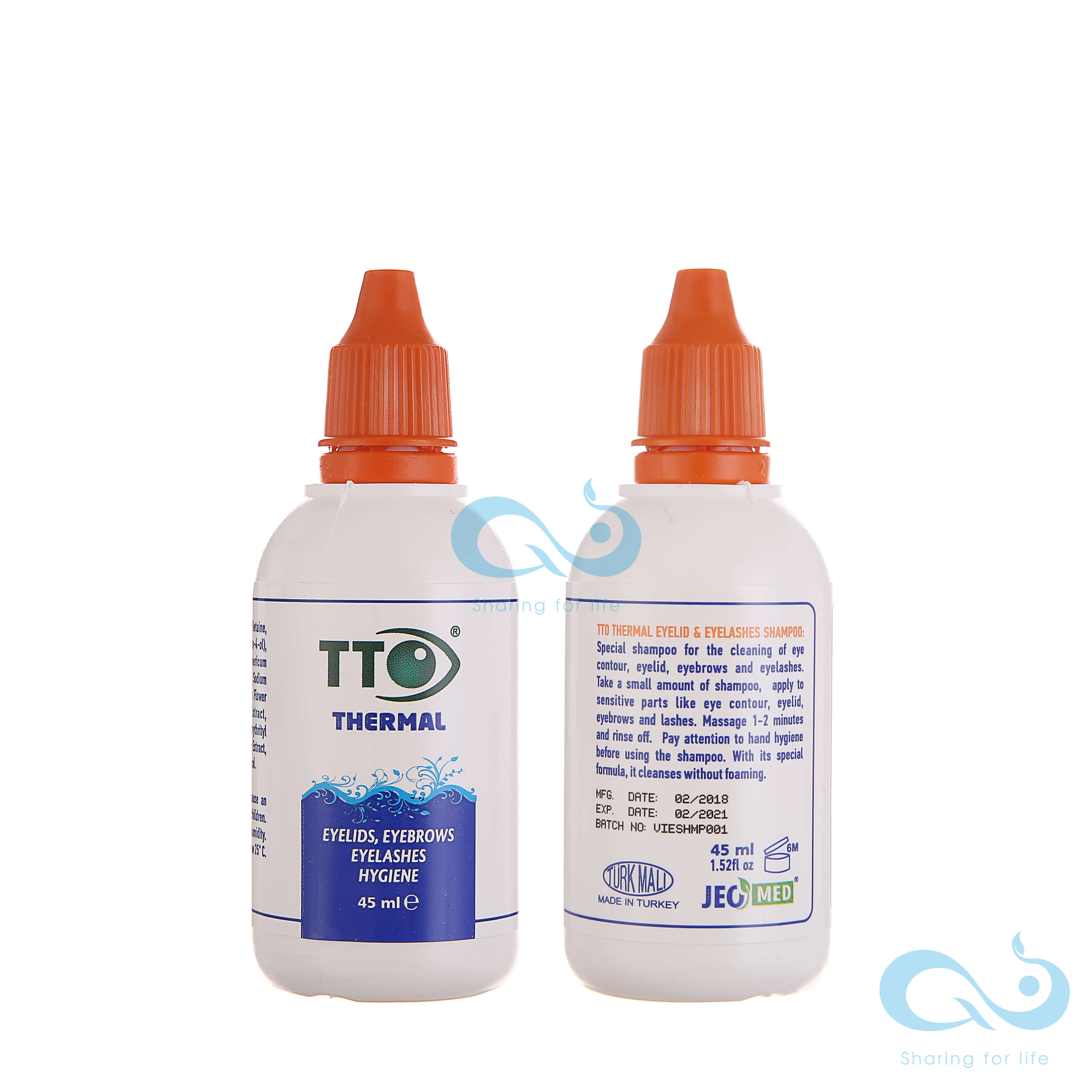 TTO Thermal Shampoo - Sữa rửa mắt , dầu gội mi mắt phòng ngừa viêm bờ ...